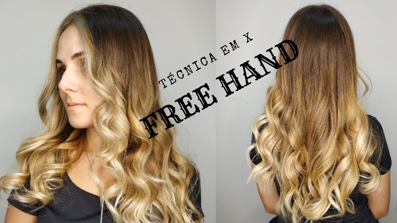 FREE HAND EM X ( Aprenda esta técnica super FÁCIL). - YouTube