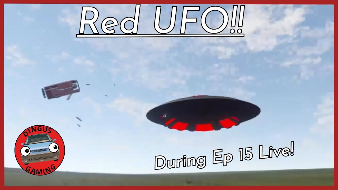 Red UFO Spotted during The Long Drive Live Ep 15! - YouTube
