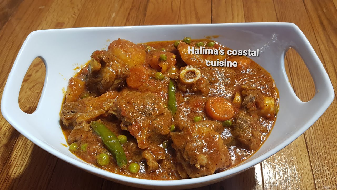 FRIED MEAT WITH POTATOES / LAMB CURRY RECIPE /MEAT STEW /SWAHILI FOOD ...