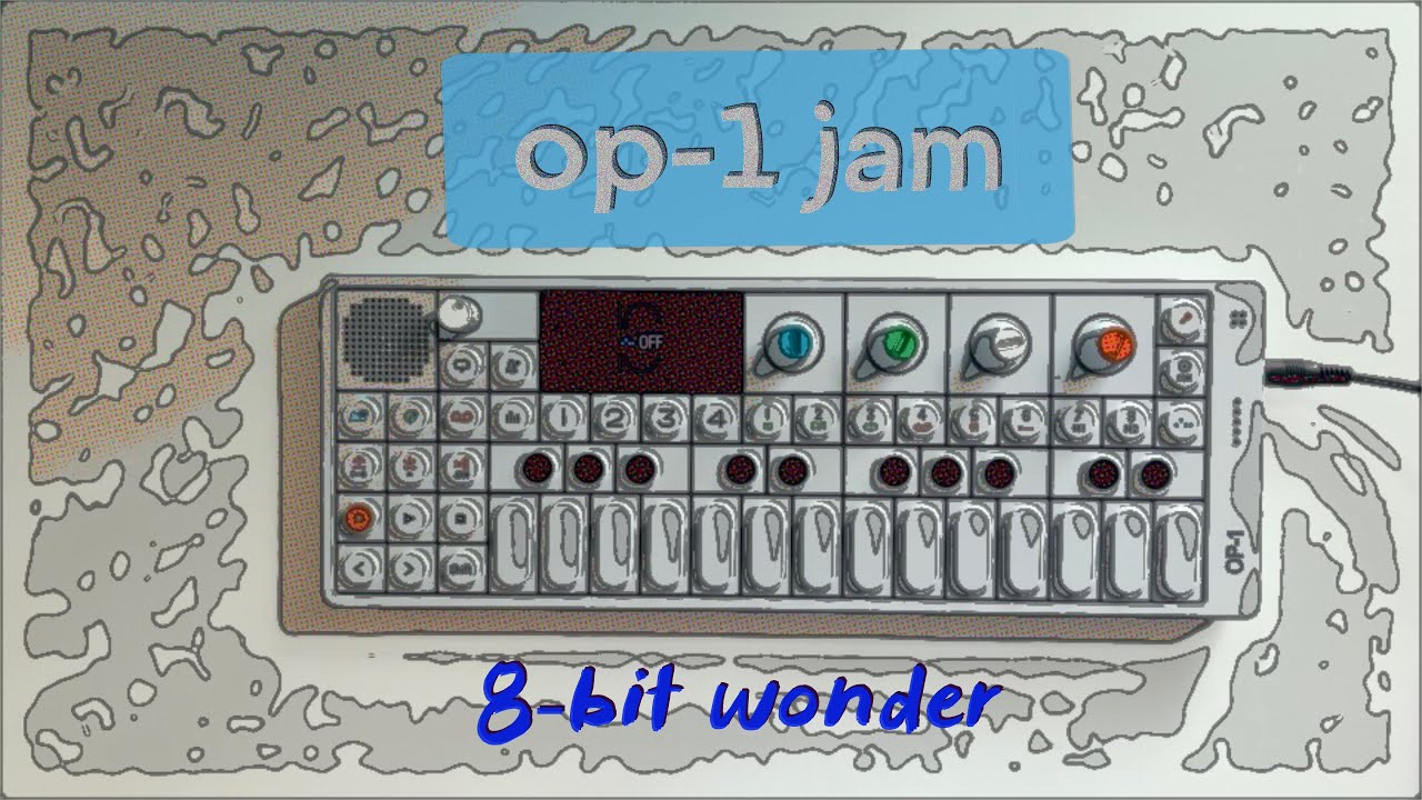 op-1 jam | 8-bit wonder - YouTube