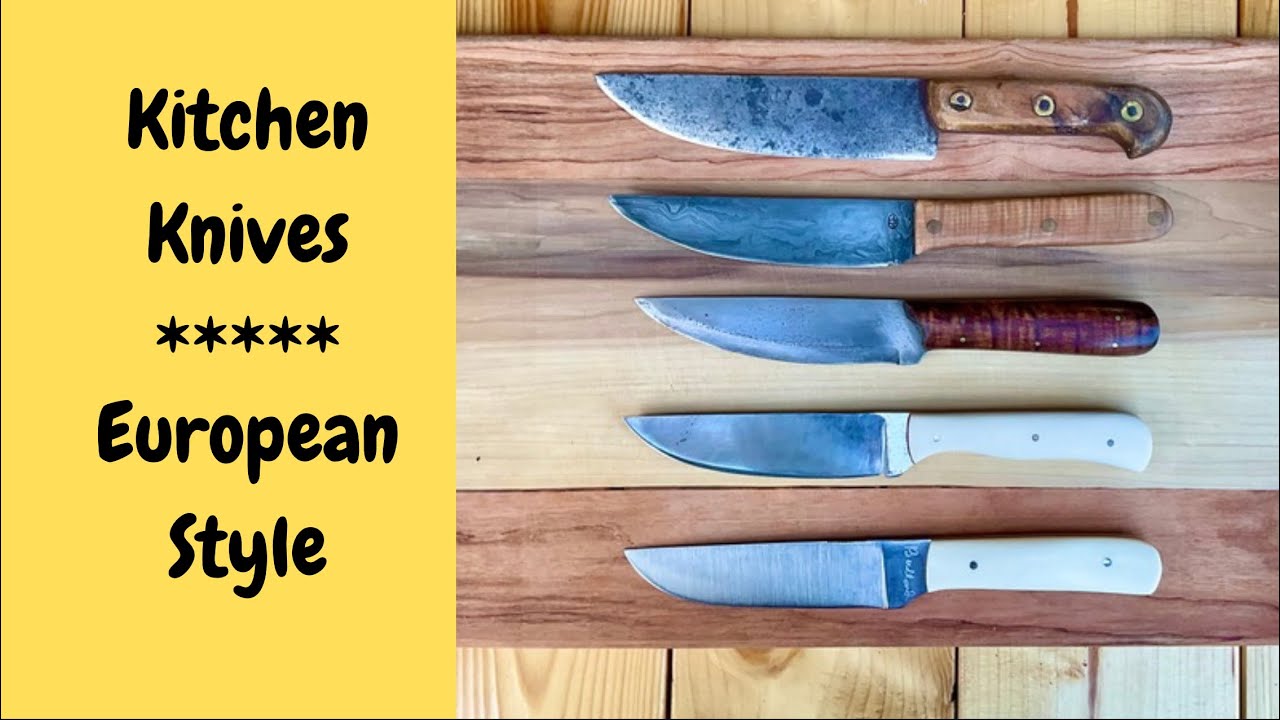 European Style Kitchen Knives - YouTube