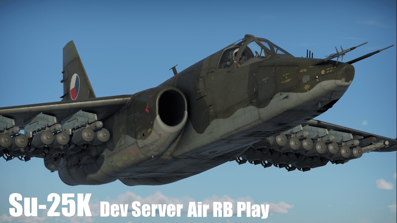 【Su-25K】Premium Frogfoot - WarThunder Dev - YouTube