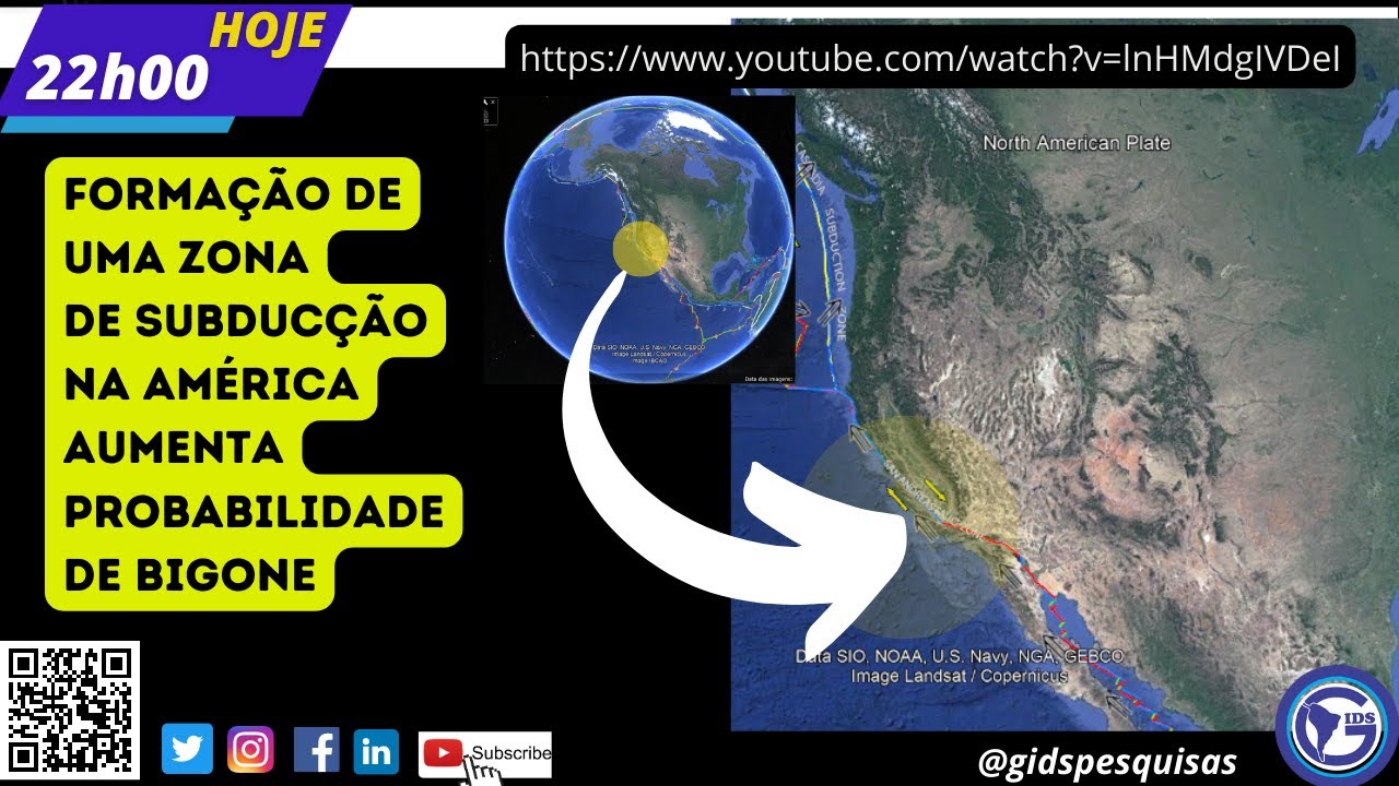 Formação de uma zona de subducção na américa aumenta probabilidade de ...