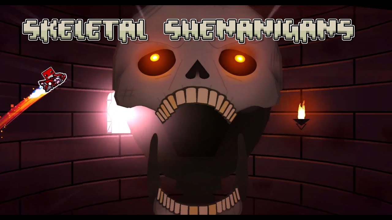 Skeletal Shenanigans - By YoReid - Geometry Dash - YouTube