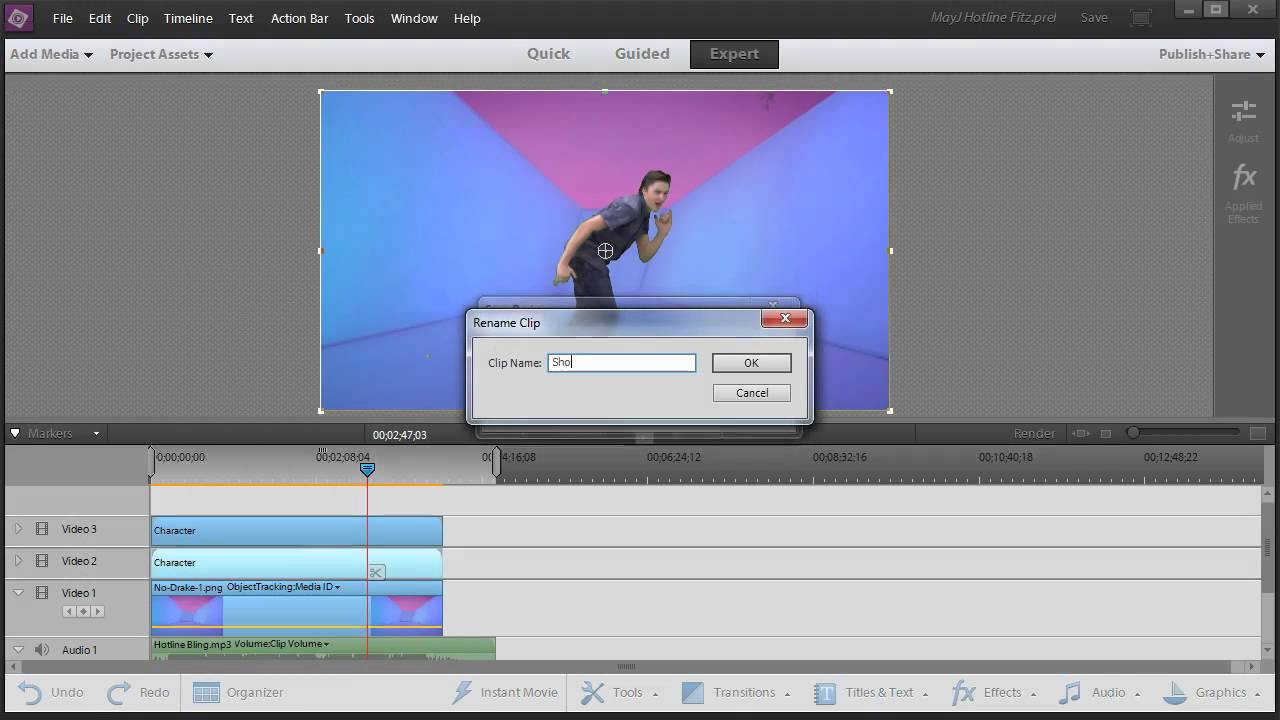 Adding a Greenscreen Shadow in Premiere Elements 12 - YouTube