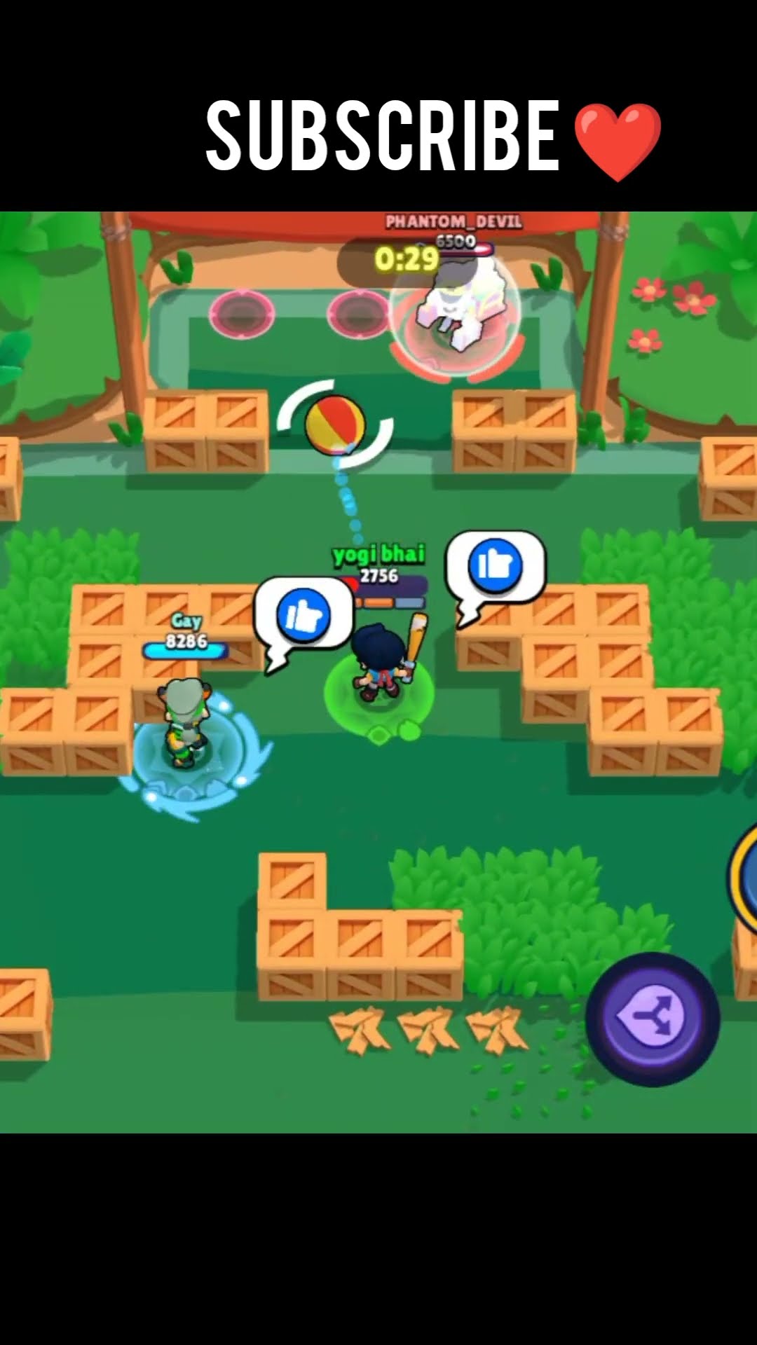 bibi hypercharge 😱🔥 #brawlstars #brawl #supercell #gaming #bibi#toodyx ...