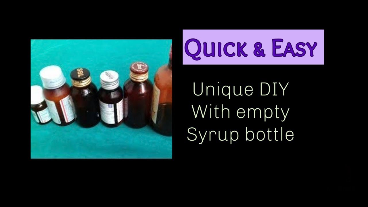 DIY Crafts with empty syrup bottle/ Ram Sita crafts | Best out of waste ...