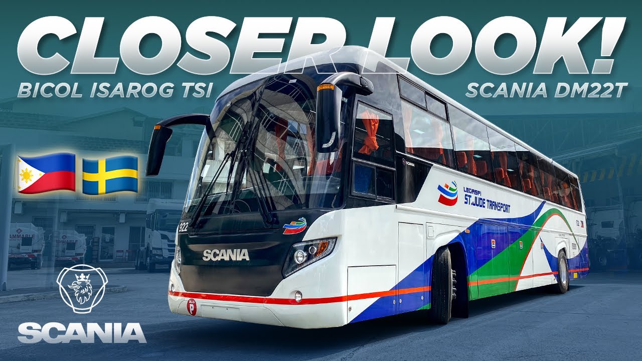 BRAND NEW Scania Buses of BICOL ISAROG! | CLOSER LOOK - YouTube
