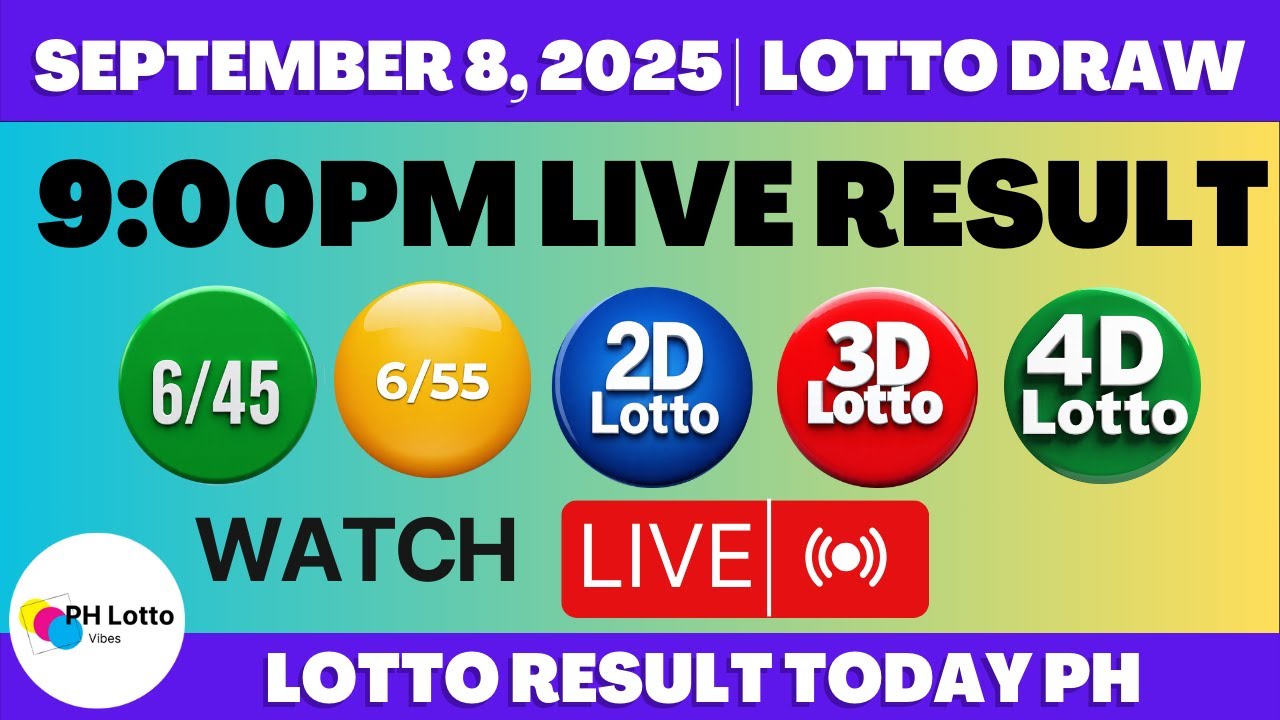 LIVE: 9PM PCSO Lotto Draw Today | September 8, 2025 (EZ2, Swertres ...