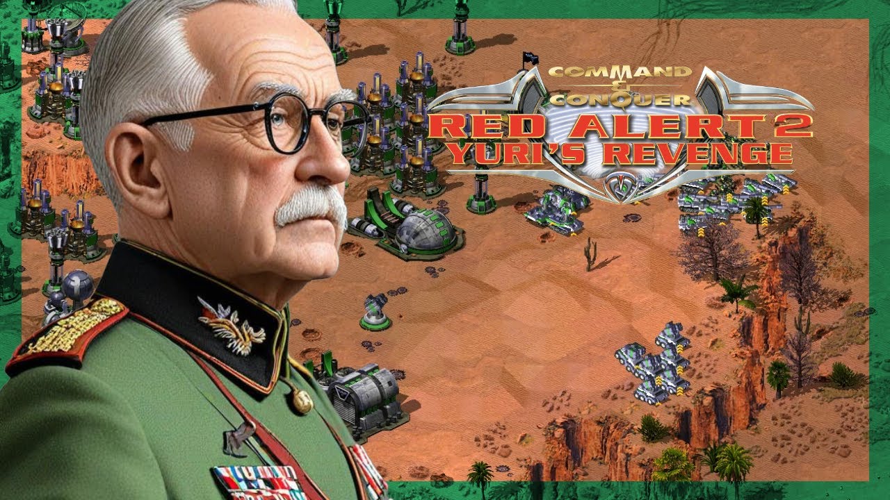 Red Alert 2: Big Grinder | 1 vs 7 Brutal AI | Superweapons [On] - YouTube