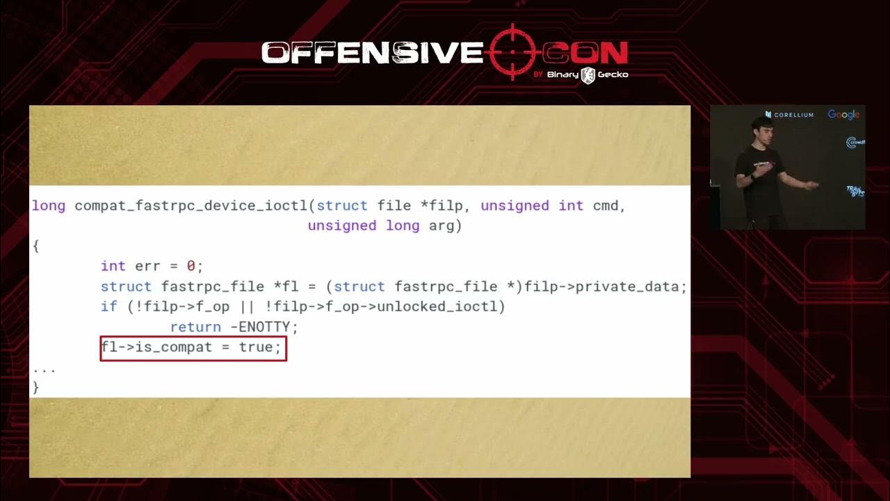 OffensiveCon25 - Seth Jenkins - Android In-The-Wild: Unexpectedly Excavating a Kernel Exploit ...
