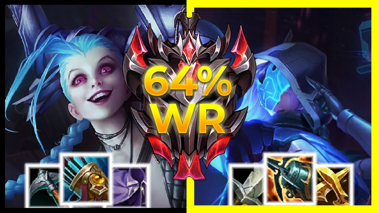 Ashe 】vs. Jinx - GRANDMASTER - Carry - 11.14 - League of Legends ...
