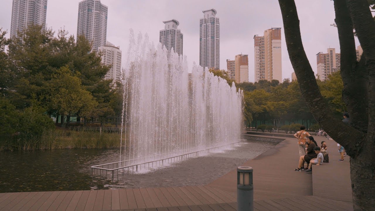 Dongtan Central Park,Hwaseong City,Korea - YouTube