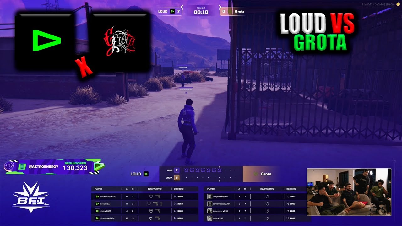 BATTLE FIVE - LOUD 2 x 0 GROTA (MD3)! SIMPLESMENTE A LOUD AMASSOU A GROTA! - YouTube