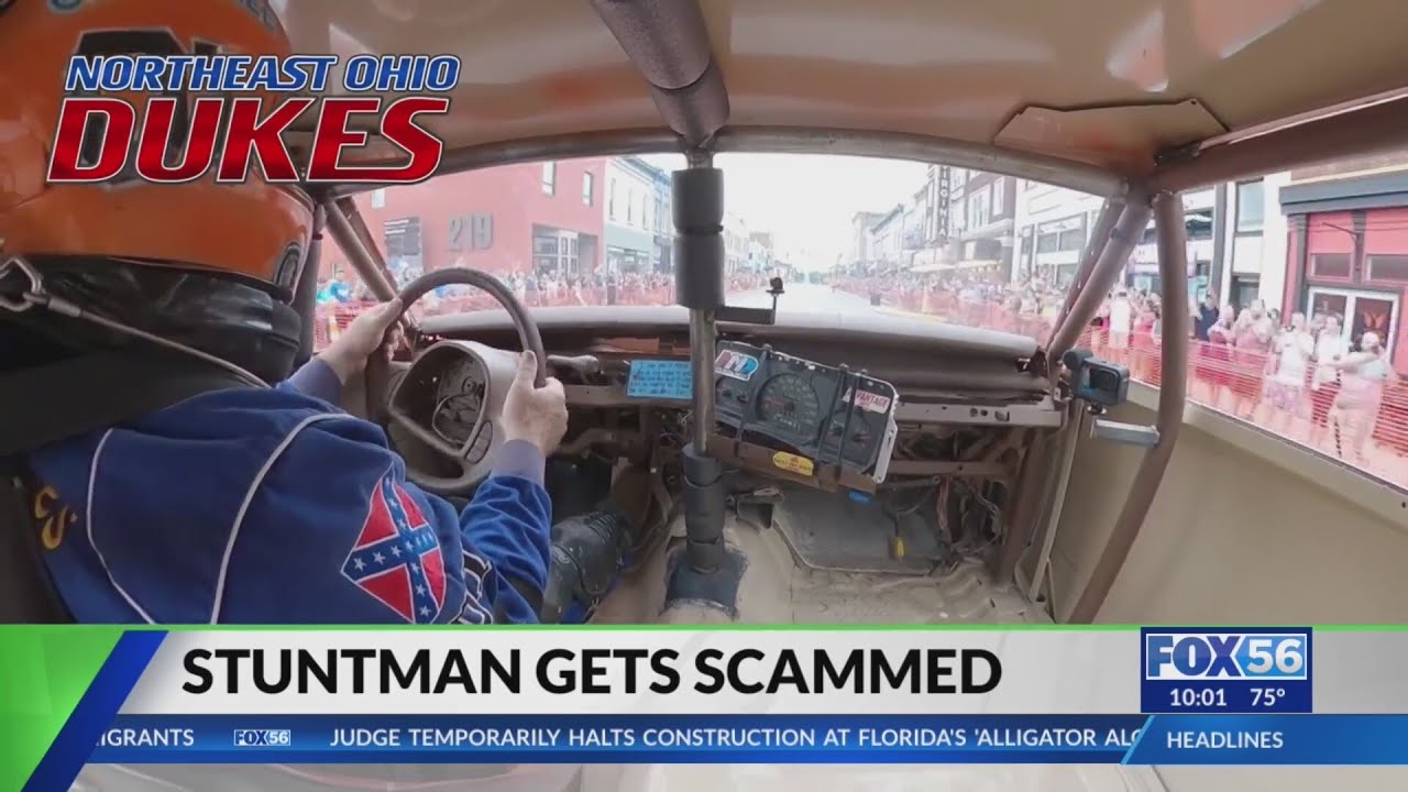 General Lee stuntman who jumped Somerset fountain gets scammed, loses ...