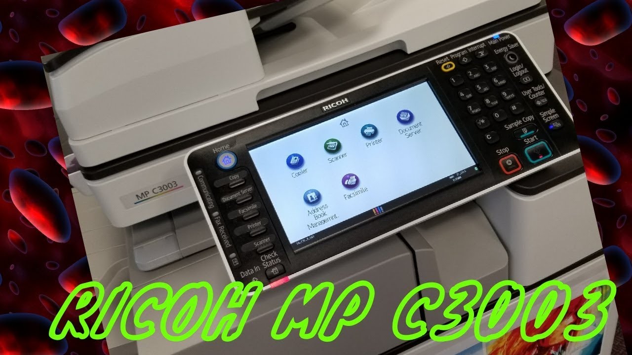 RICOH MP C3003 Great Quality Scanner Printer Fax Quality Copier in ...