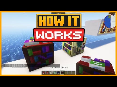 🟨 HOW ENCHANTMENT LIBRARY WORKS in the APOTHEOSIS MOD in MINECRAFT ...