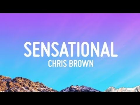 Chris brown, Davido, Lojay -Sensational (official lyrics video) - YouTube