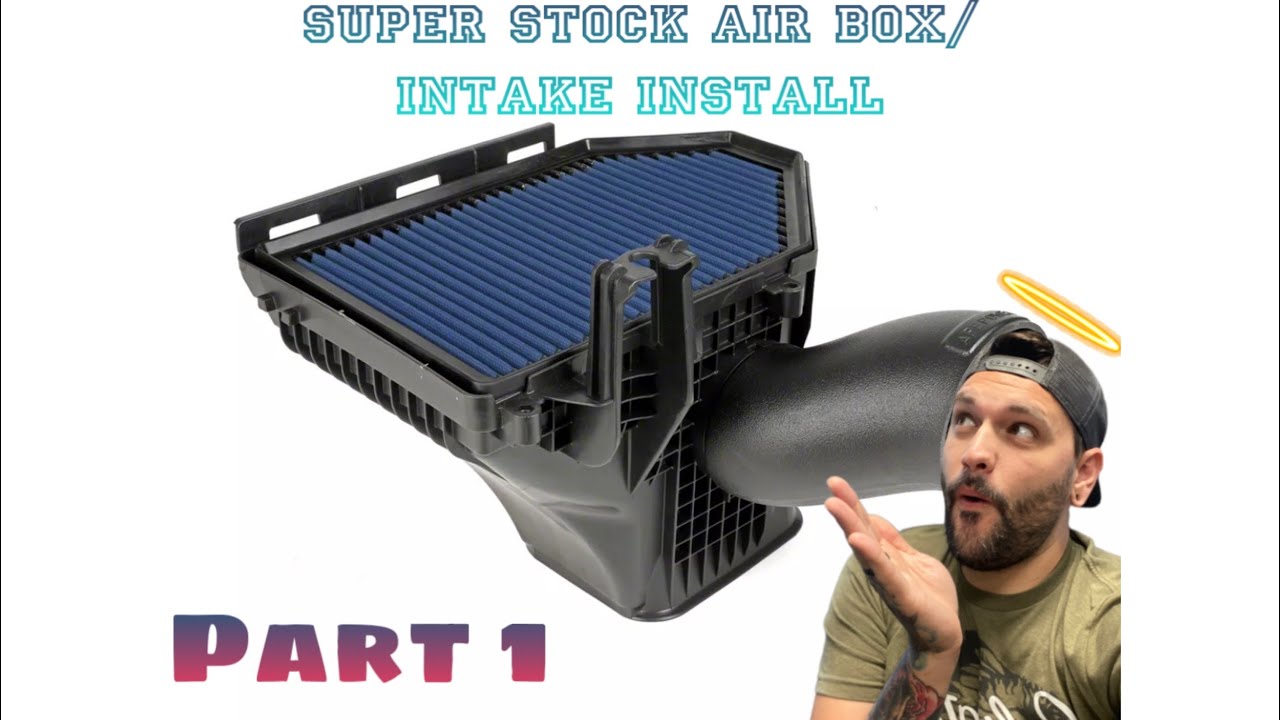 “Super Stock” intake/air box install pt.1 - YouTube