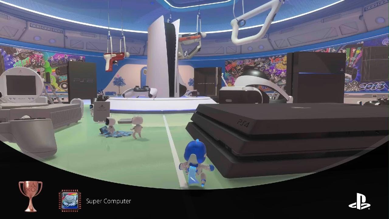 Super Computer Trophy! [PS5] ASTRO's PLAYROOM - YouTube