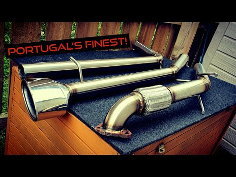 SEAT IBIZA 1.9 TDI - 2.5 INCH STAINLESS STEEL EXHAUST SYSTEM INSTALL !!