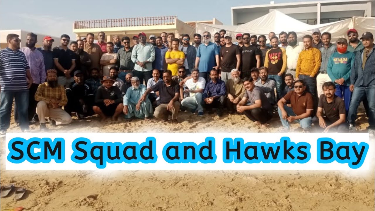 SCM Squad Picnic | Hawks Bay Beach | Enjoyment - YouTube