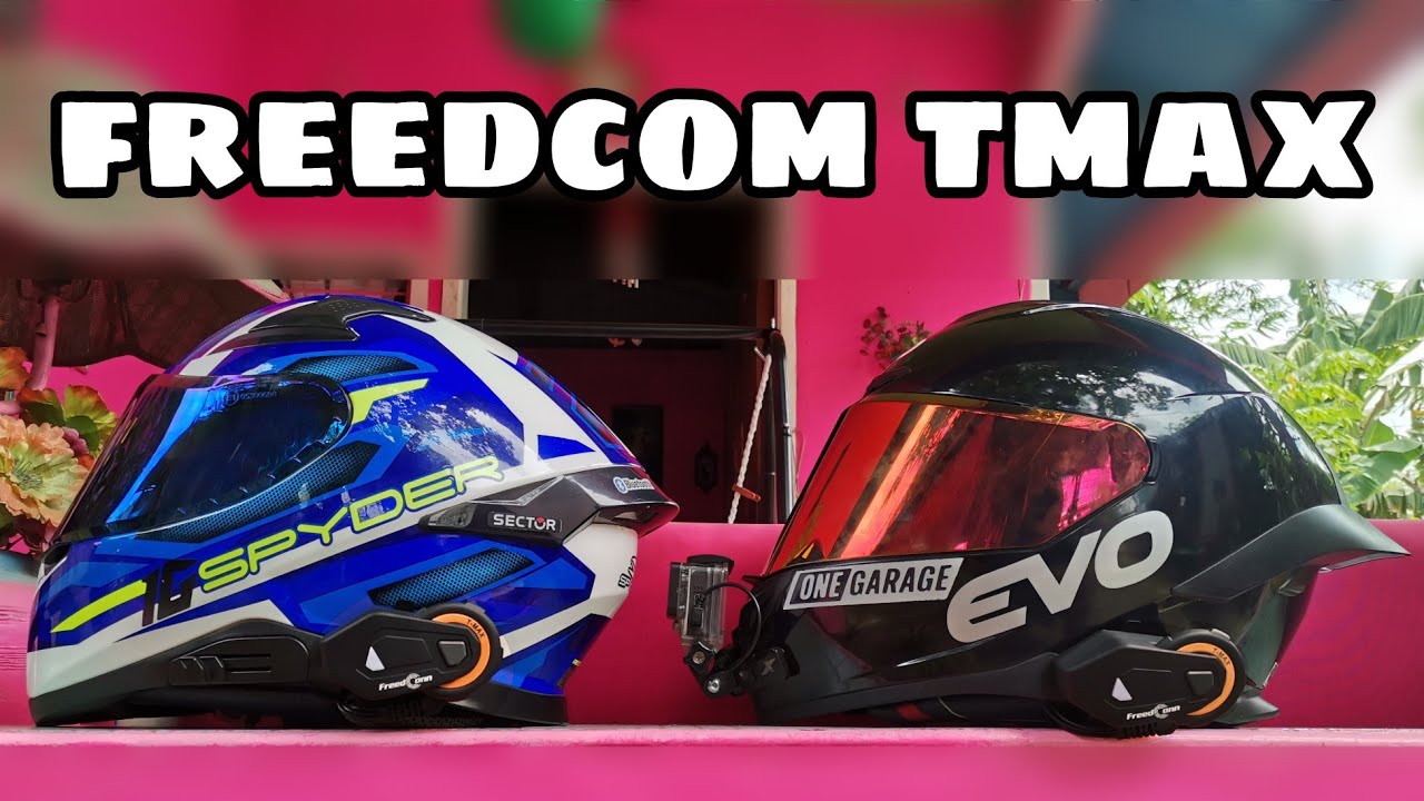 FREEDCOM TMAX INTERCOM REVIEW, UNBOXING, HOW TO INSTALL AND OPERATE ...