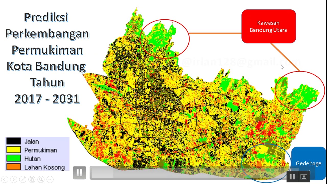 Model Perkembangan Pemukiman menggunakan Terrset Land Change Modeller ...