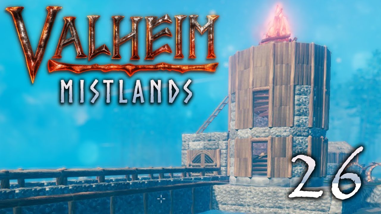 Building The Lighthouse! | Valheim Solo Gameplay | Mistlands Update ...