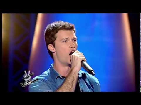 Rammstein-Du Hast  The Voice of Romania Florin Ilinca (2013)