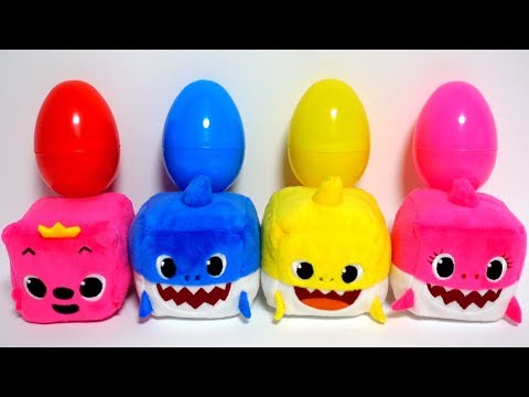 Baby Shark Pinkfong Surprise Toys & Surprise Eggs with Baby Doll ...