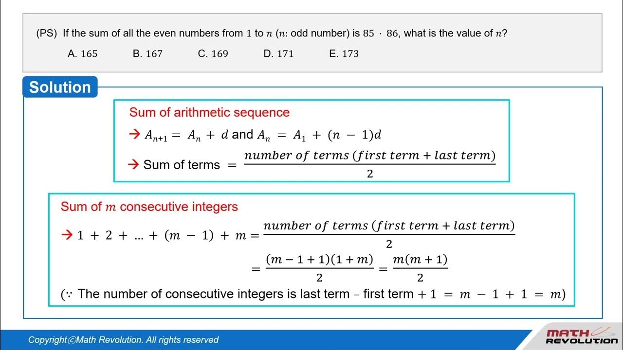 U6. The Sum of Terms in Arithmetic Sequences - YouTube