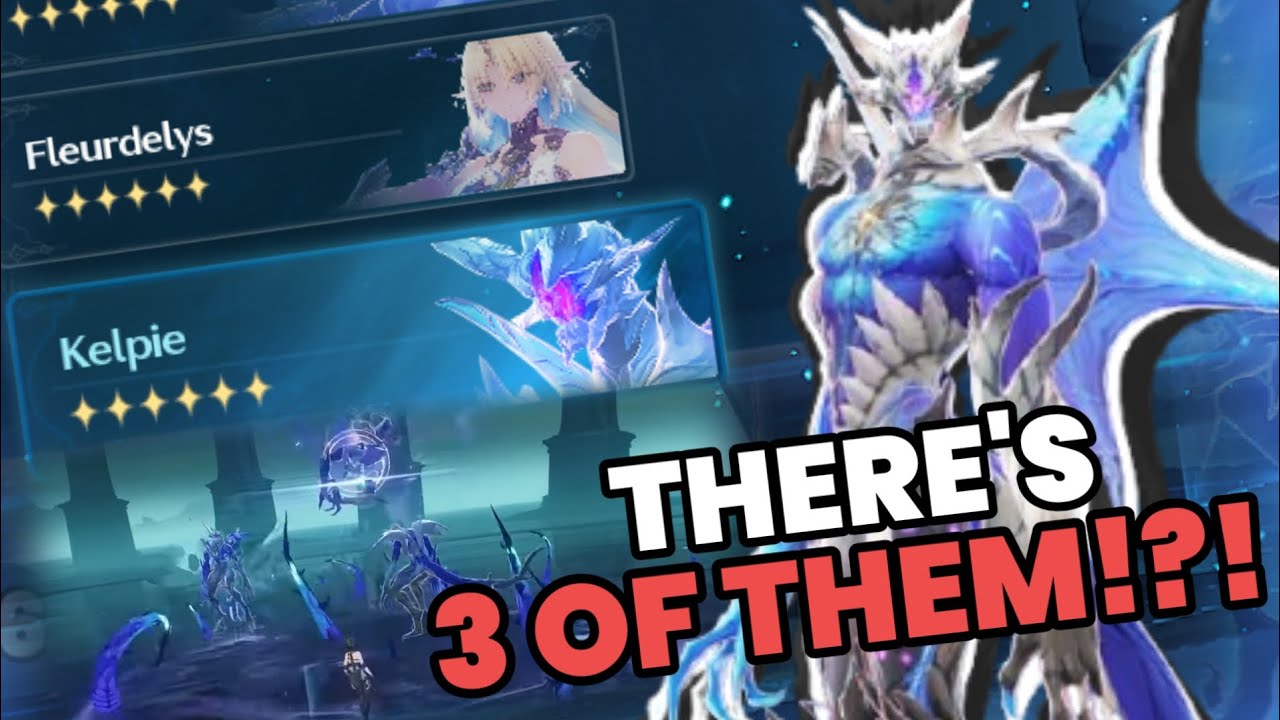 Foursome with Hologram Boss Kelpie.... and some pulls at the end ...