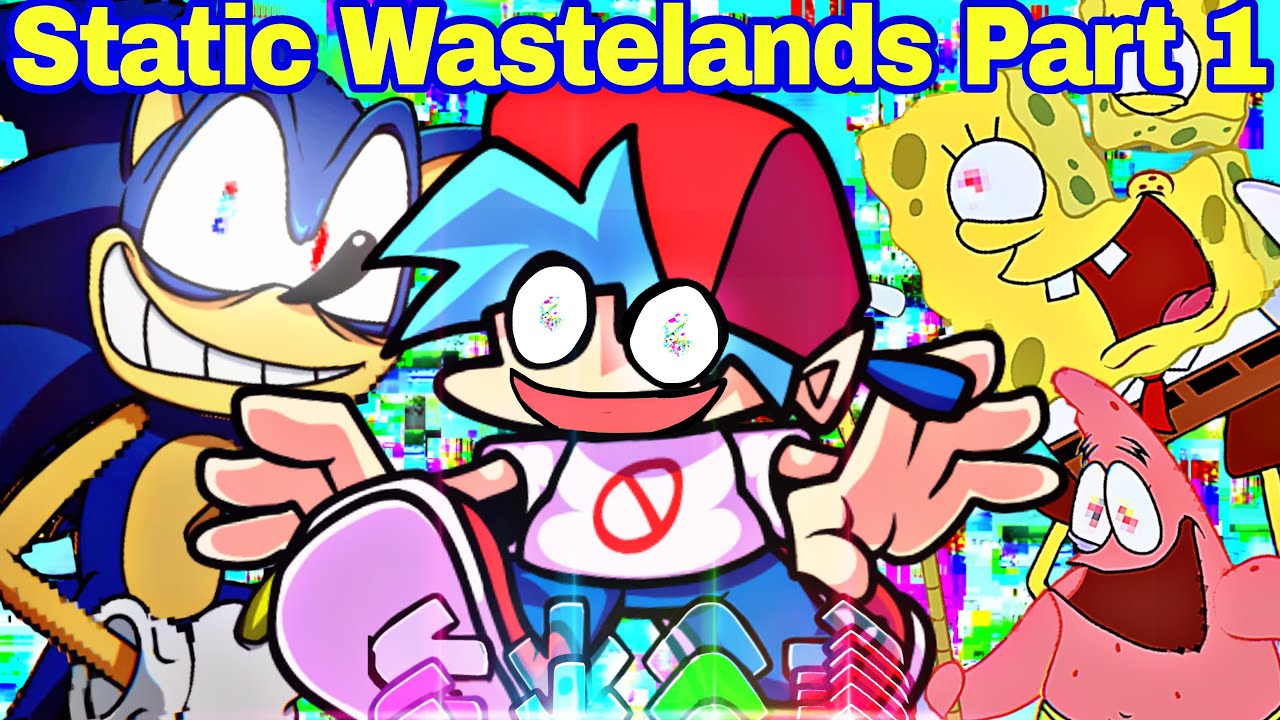 Friday Night Funkin' Pibby Spongebob & Sonic | STATIC WASTELANDS : THE ...