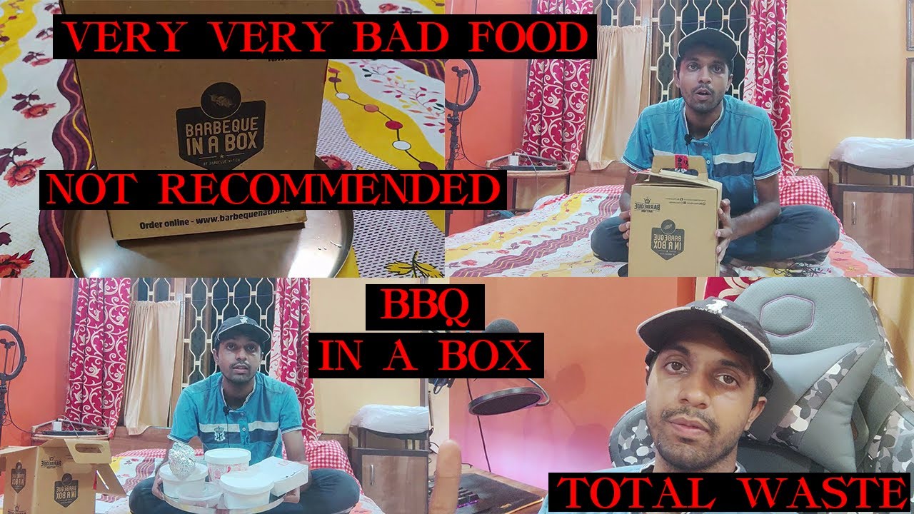 WORST MEAL BOX EVER | BBQ NATION | VERY BAD FOOD | NOT WORTH IT | NOT ...