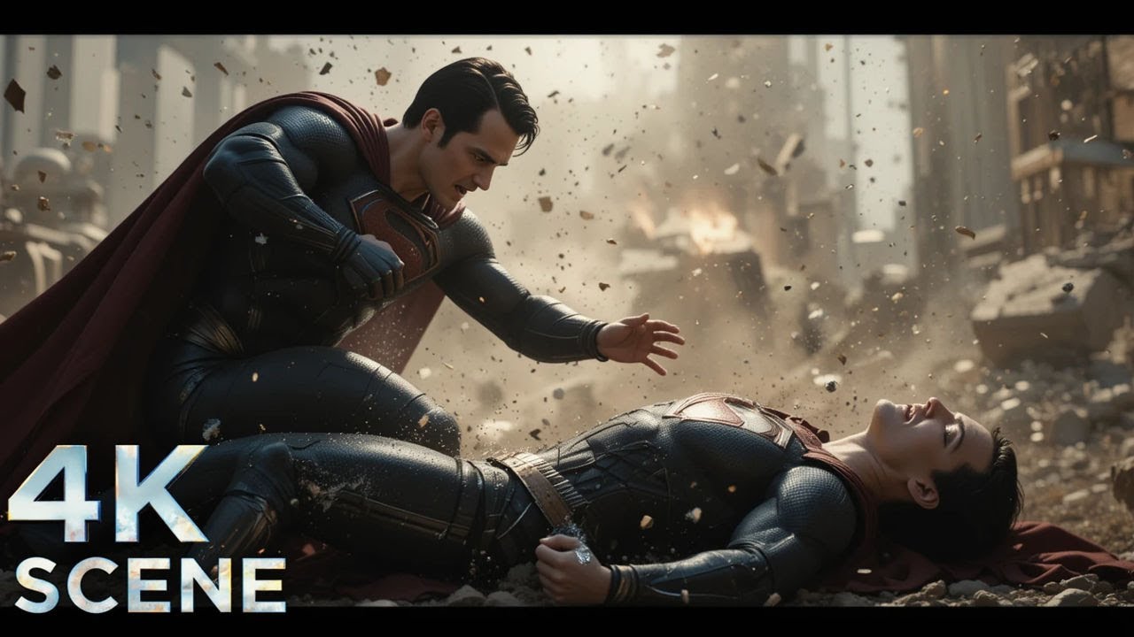 Superman vs Dark Superman (2025) | Intense Fight Scene | Ultra HD 4K ...