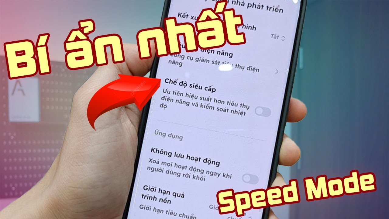 Hướng dẫn kích hoạt SPEED MODE trên Xiaomi, Chế độ bí ẩn nhất Trên ...