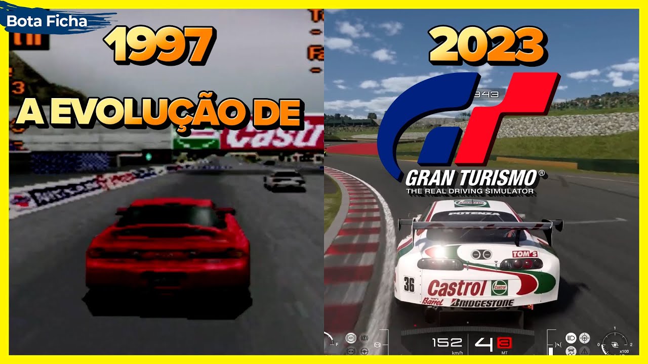 1997 - 2023 - Gran Turismo - Amazing Evolution - YouTube