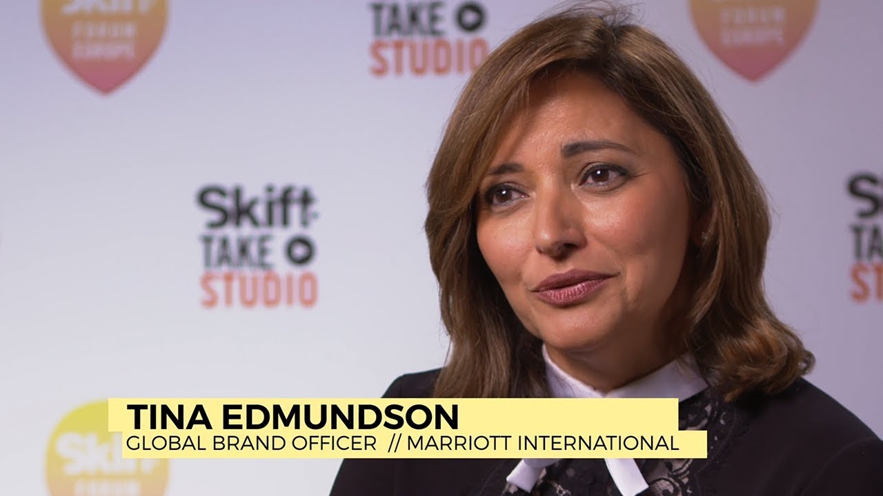 Marriott International Global Brand Officer at Skift Take Studio - YouTube