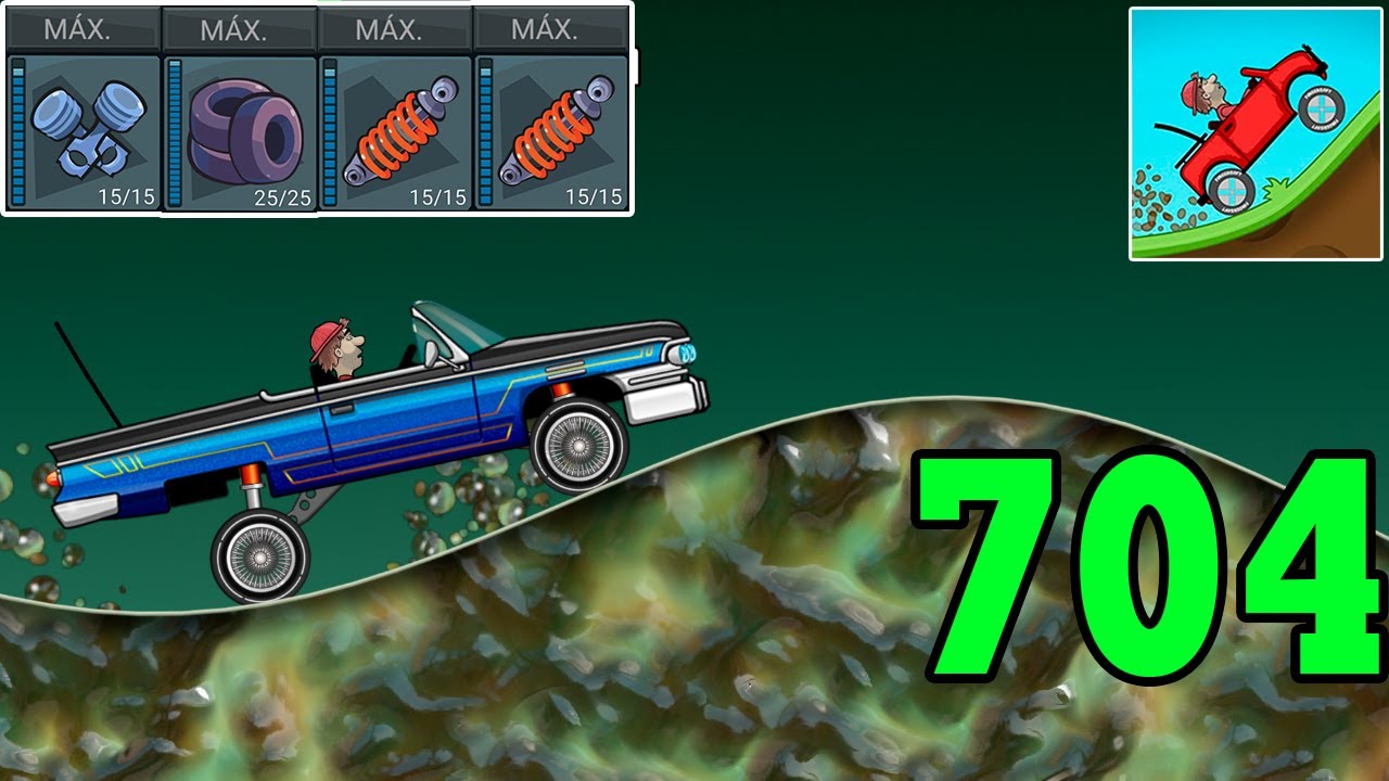 Hill Climb Racing - LOWRIDER in ALIEN PLANET - Gameplay Walkthrough ...