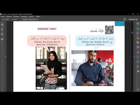 2020 AÖF ARAPÇA 1 / 1. ÜNİTE (YENİ MÜFREDAT)