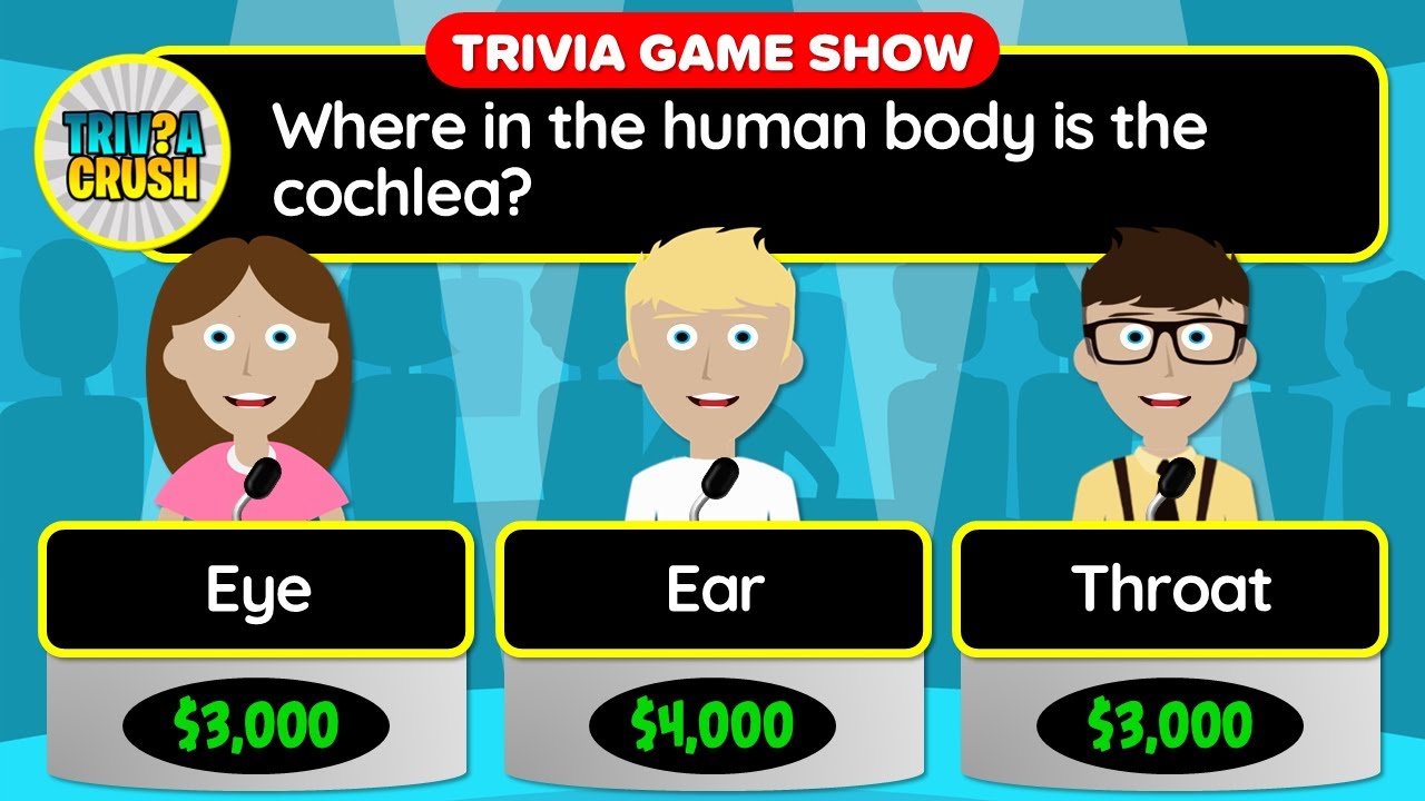 GENERAL KNOWLEDGE QUIZ! - 20 Trivia Questions in a Unique Game Show ...