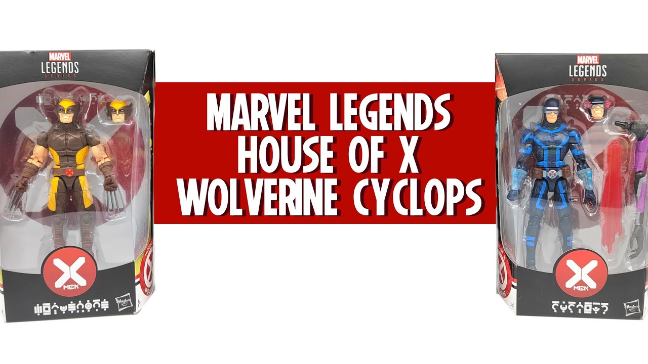 Marvel Legends House of X: Wolverine + Cyclops - review (CZ) - YouTube