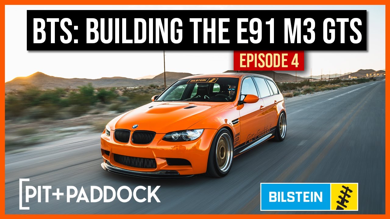 Building the Pit and Paddock x Bilstein E91 M3 GTS Tribute ...
