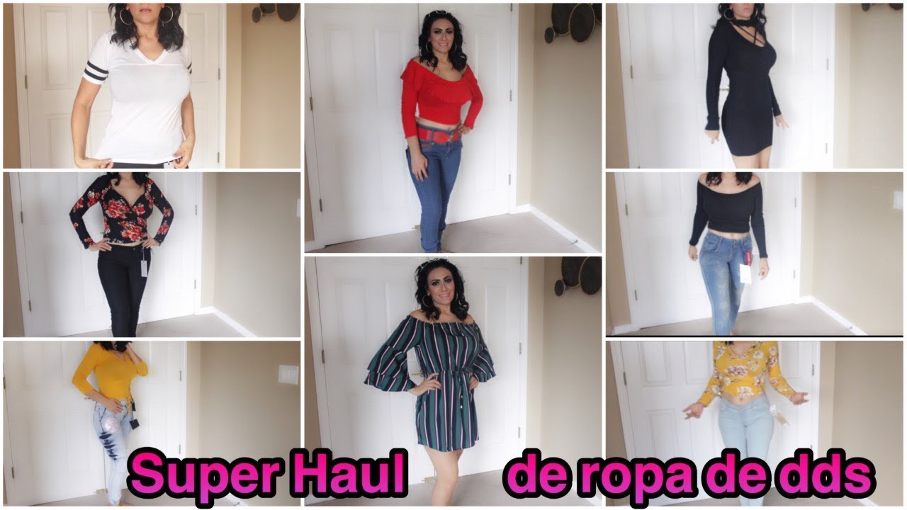 SÚPER HAUL DE ROPA DE LA TIENDA DDS. - YouTube
