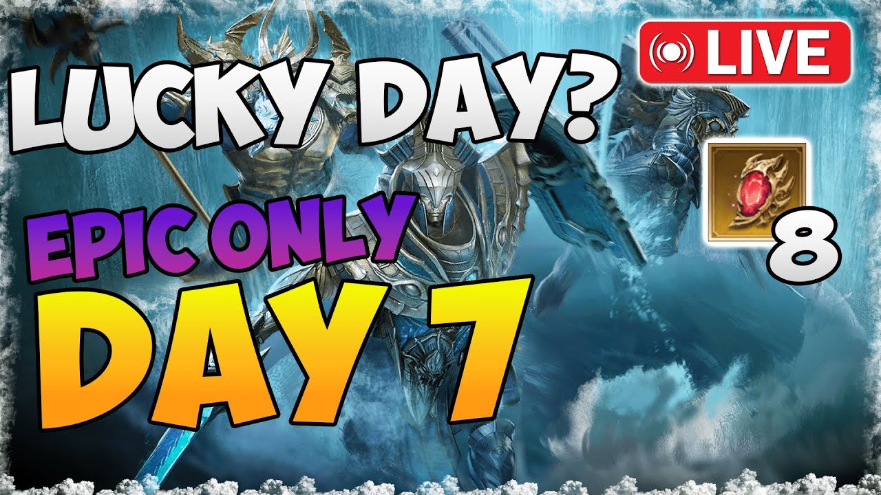 🔴EPIC ONLY CHALLENGE DAY 7 I ANCIENTS I HUNT FOR RANK 1(ONLY 5th atm ...