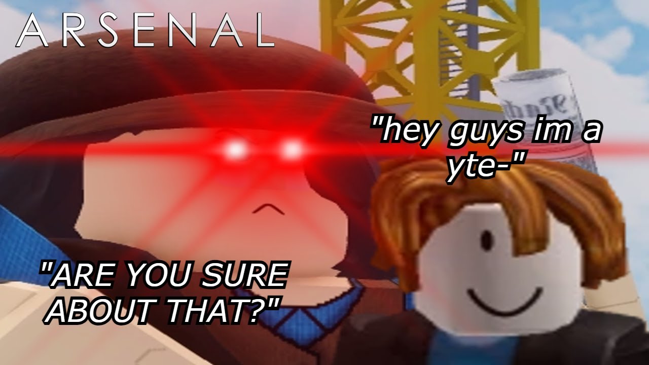 [Roblox: Arsenal] Bacon Hair Hacker had the AUDACITY to mess up. - YouTube