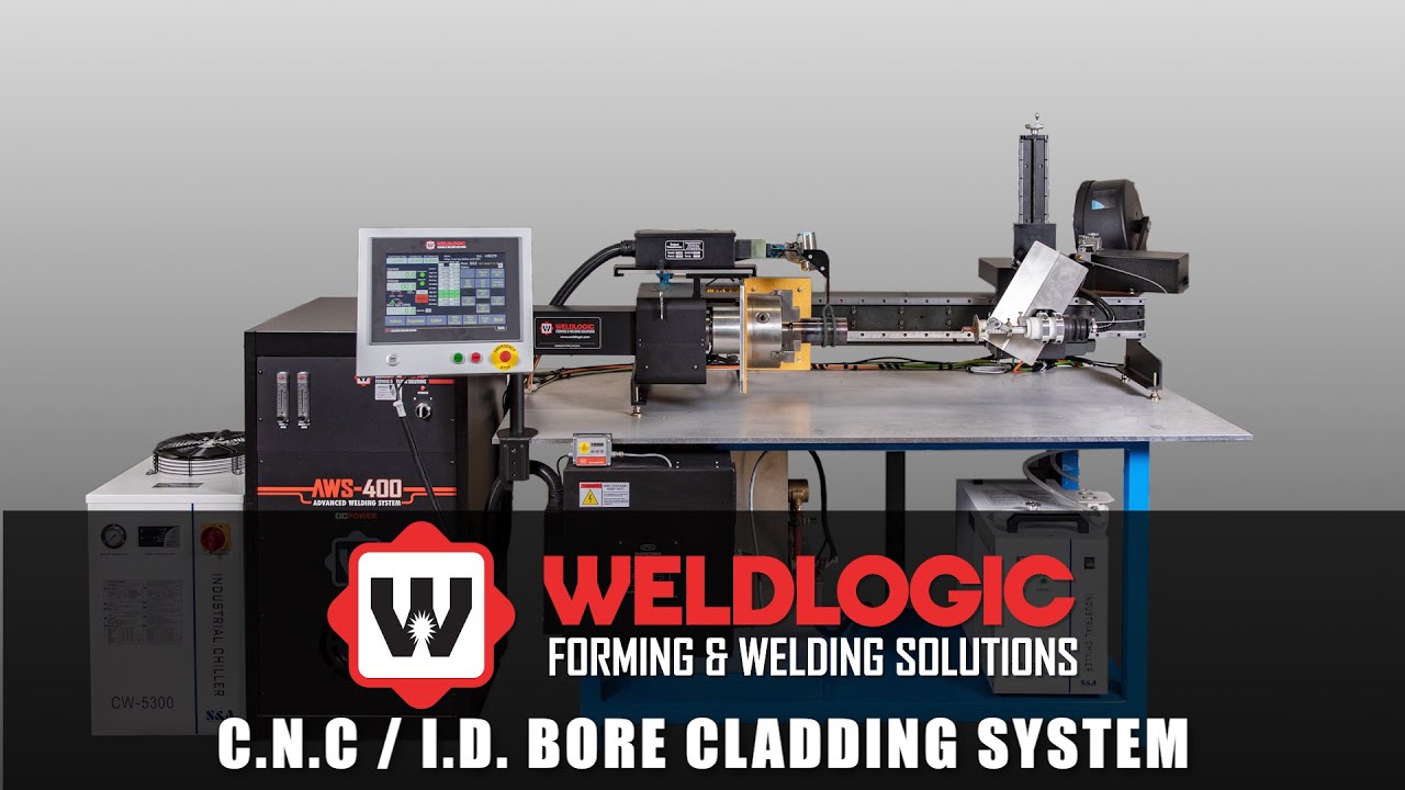 C.N.C/I.D. Bore Cladding System by Weldlogic Inc. - YouTube