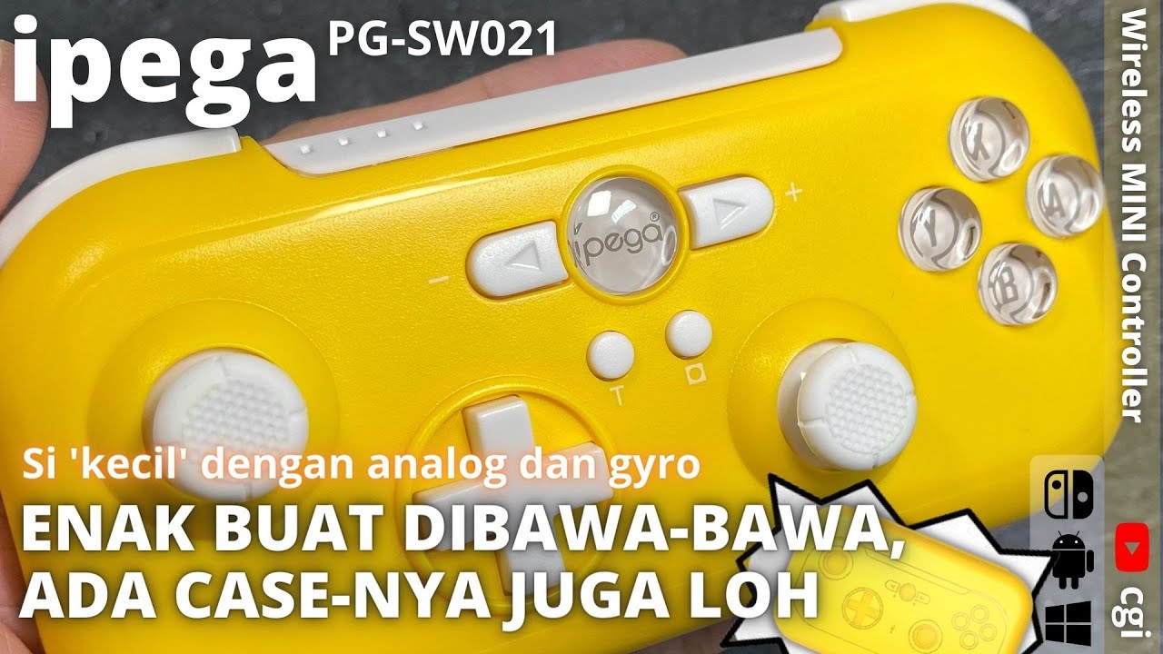 Review: ipega PG SW021 - Wireless MINI Controller - Si kecil dengan ...