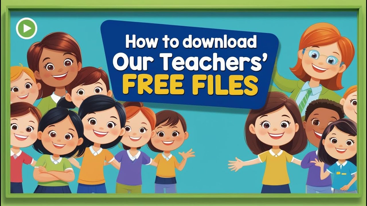 Teachers Guide| How to Download Teachers Free Files - YouTube